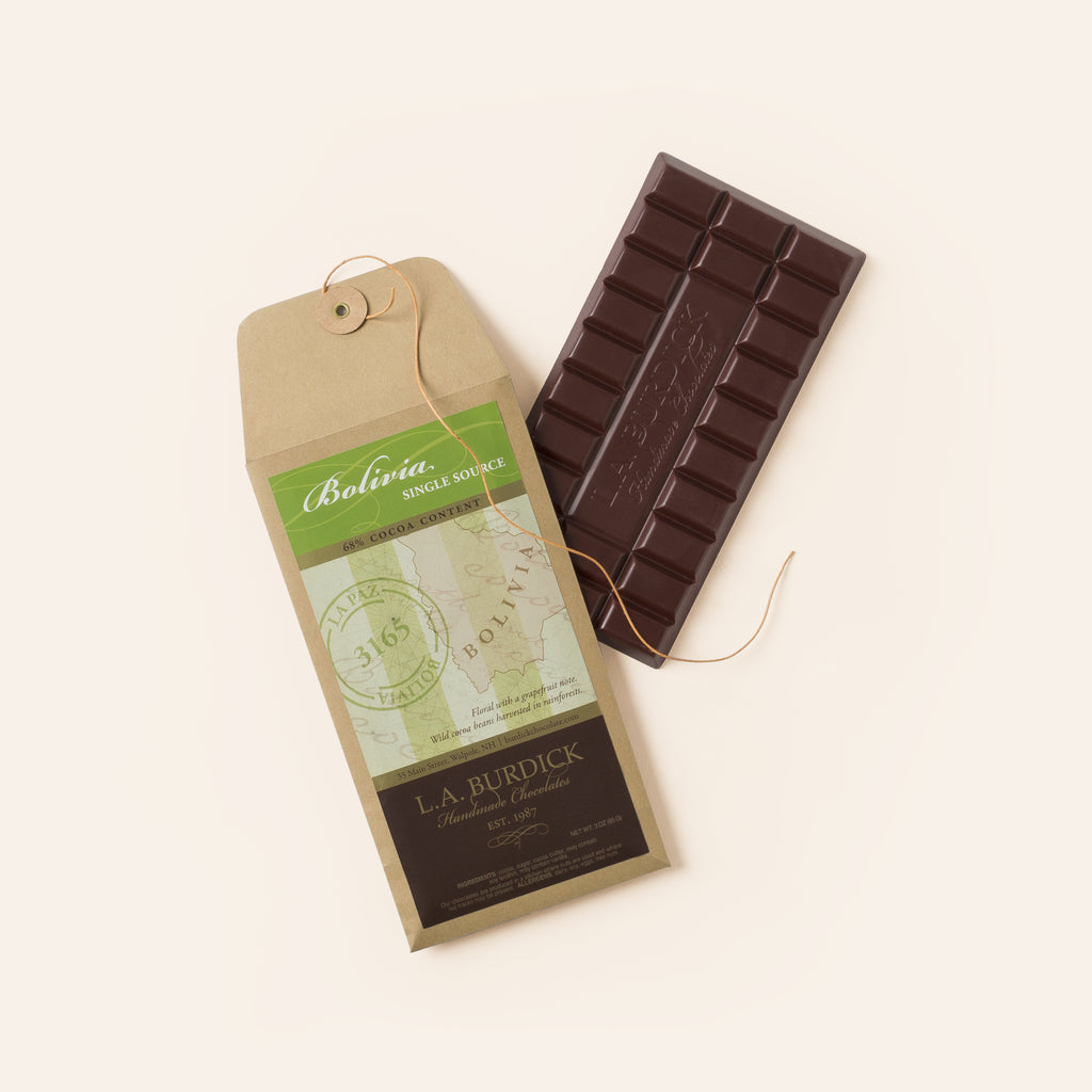 Single Source Bolivia Dark Chocolate Bar | L.A. Burdick Chocolates