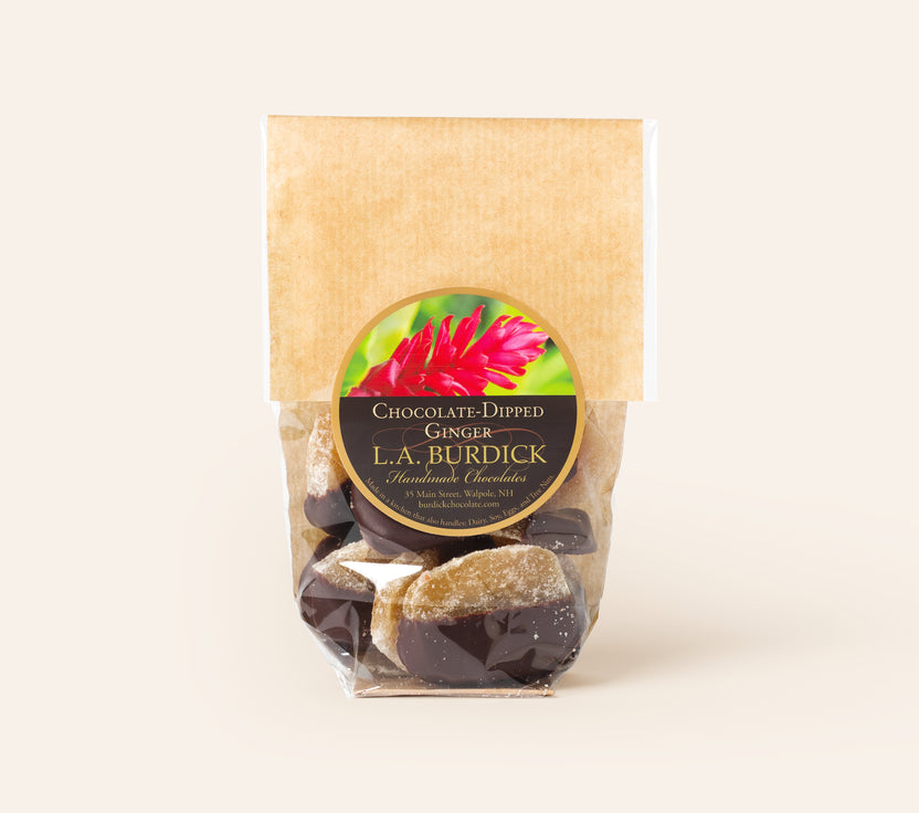 Chocolate-Dipped Ginger | L.A. Burdick Chocolates
