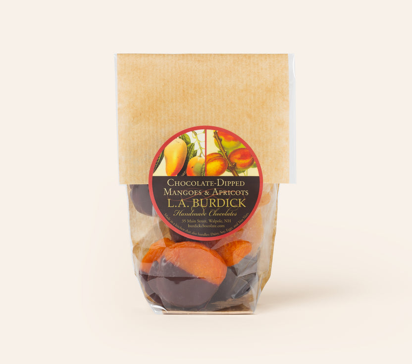 Chocolate-Dipped Mangoes & Apricots | L.A. Burdick Chocolates