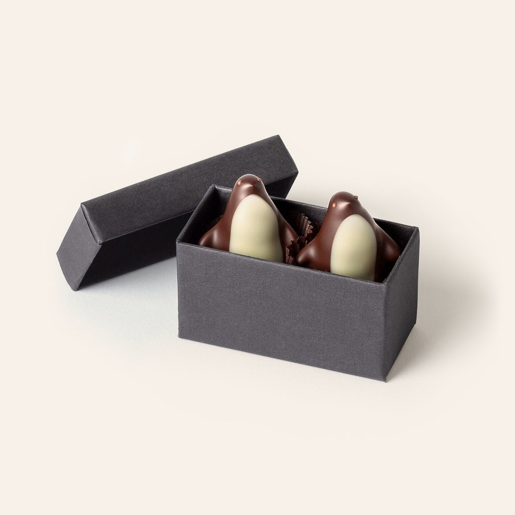 L.A. Burdick Chocolate Penguin 2PC |Novelty Chocolate Gifts – L.A ...